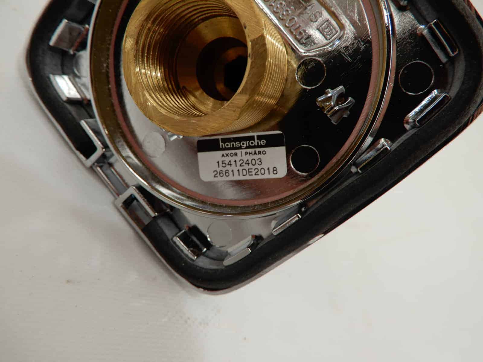 Bath Spout – Hansgrohe Axor Pharo Chrome & White Bath Spout, sb3